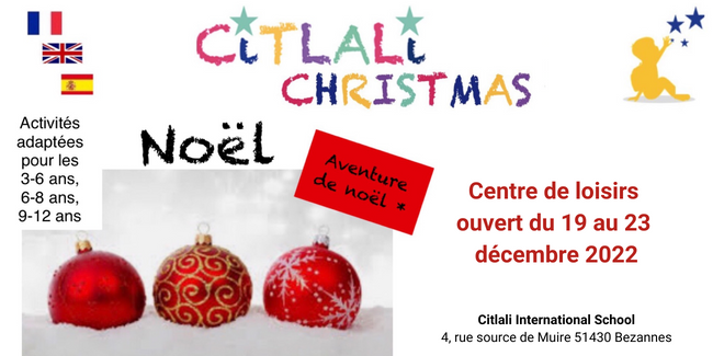 Centre de loisirs bilingue à la CITLALI International School de Bezannes | Kidiklik